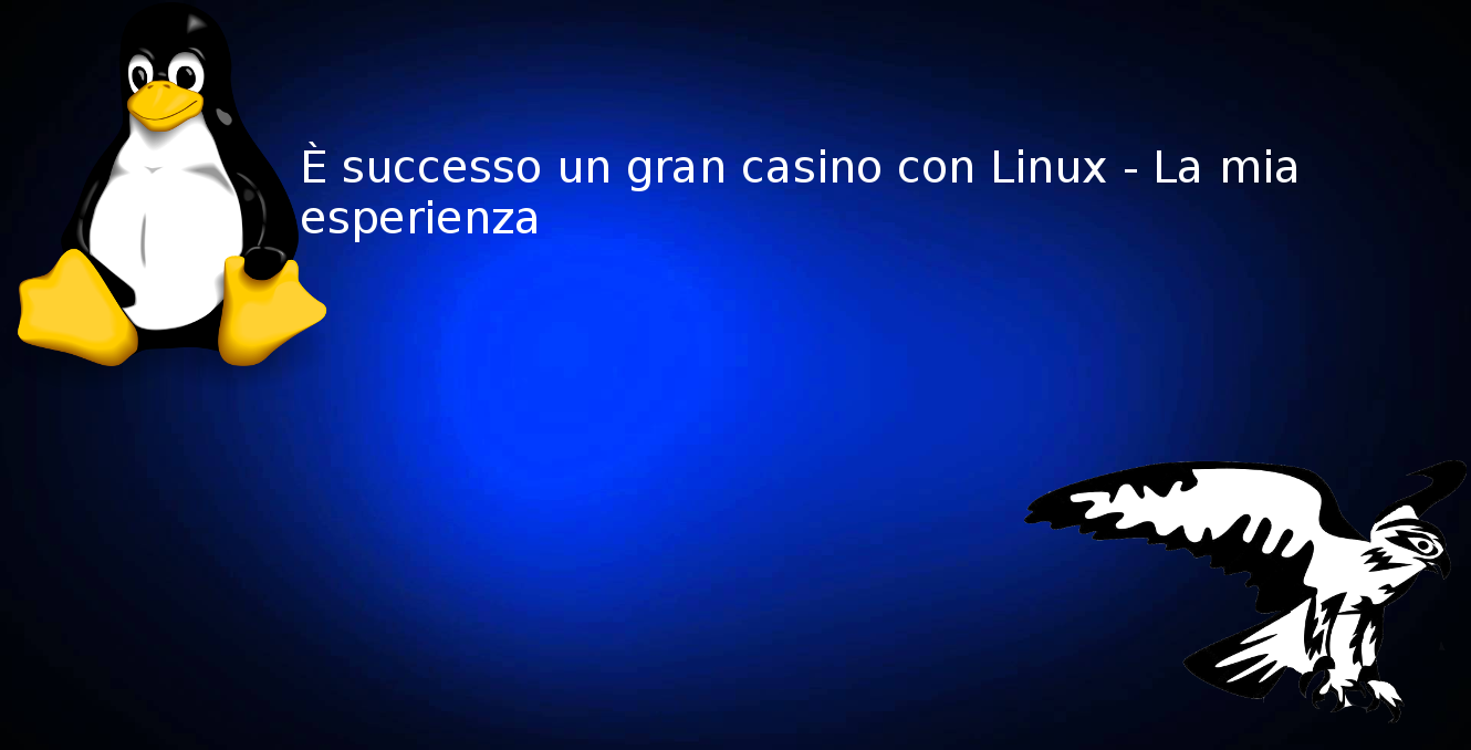 È successo un gran casino con Linux - La mia esperienza - Falco96